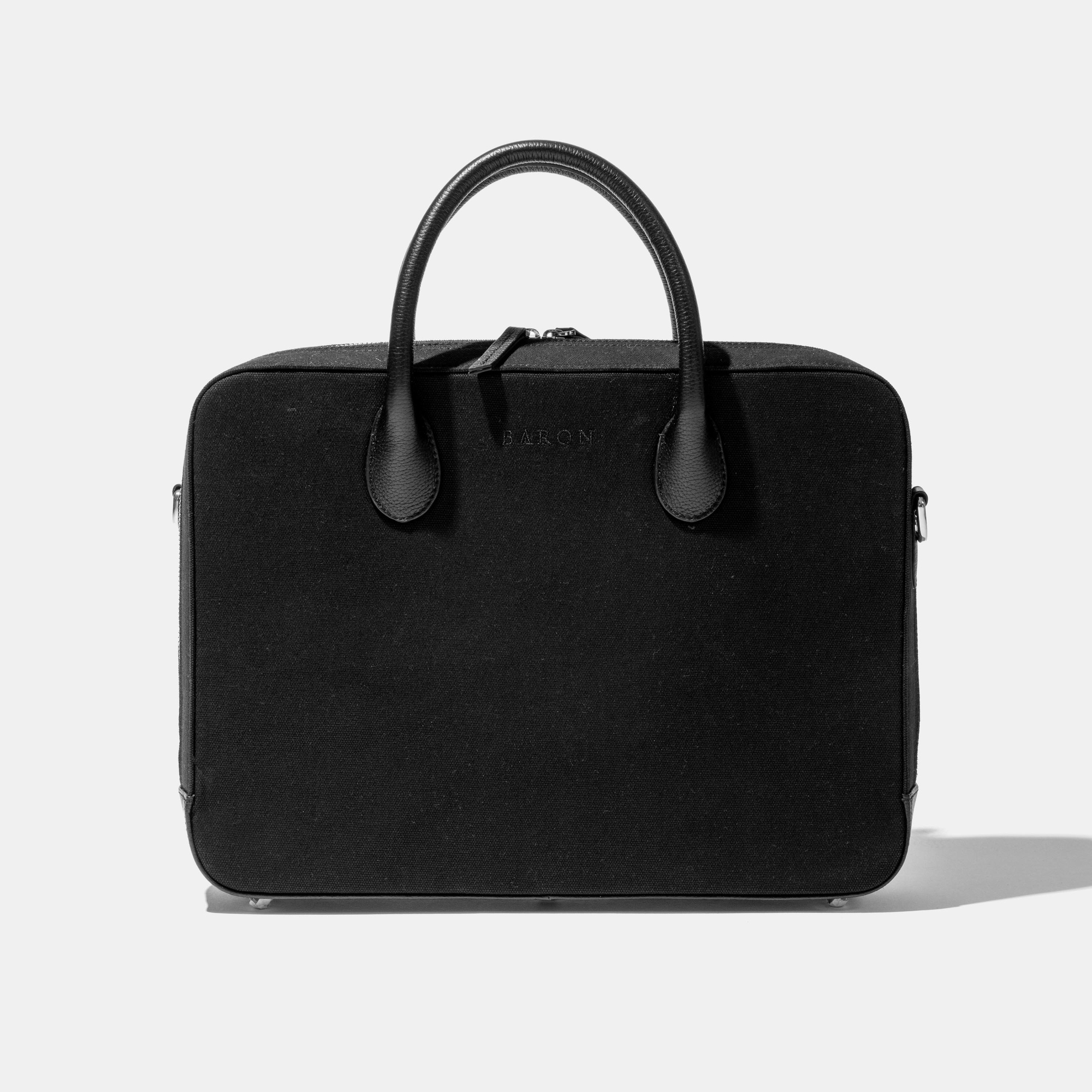 Baron — Computer Bag Black Canvas