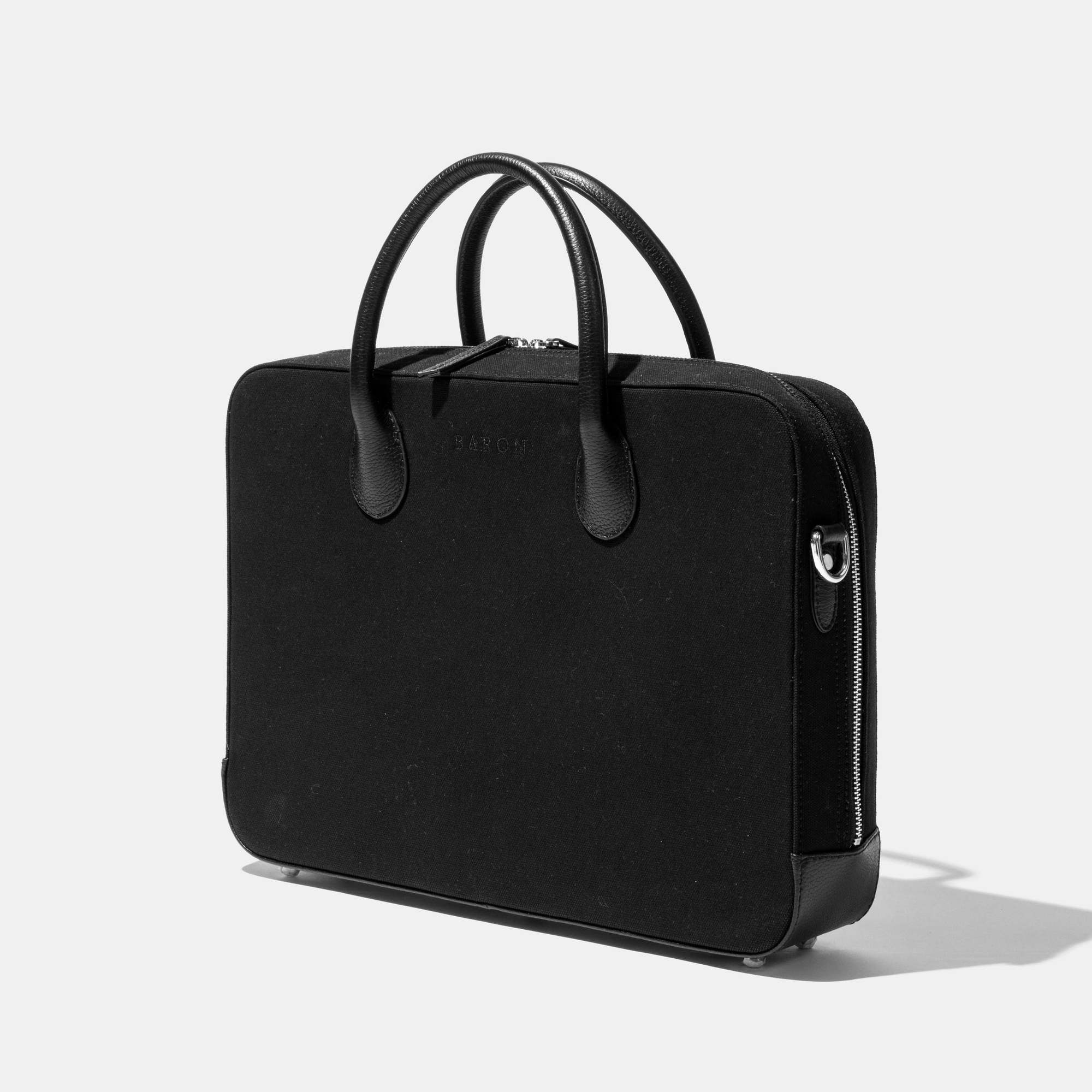 Baron — Computer Bag Black Canvas