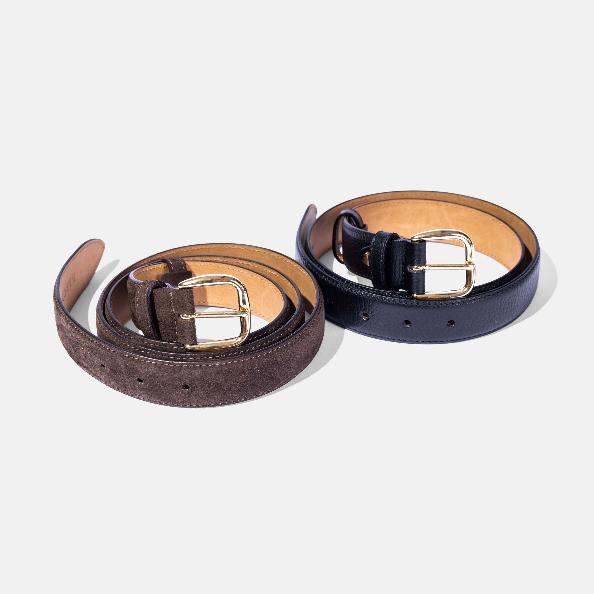 Baron — Belt Brown Suede