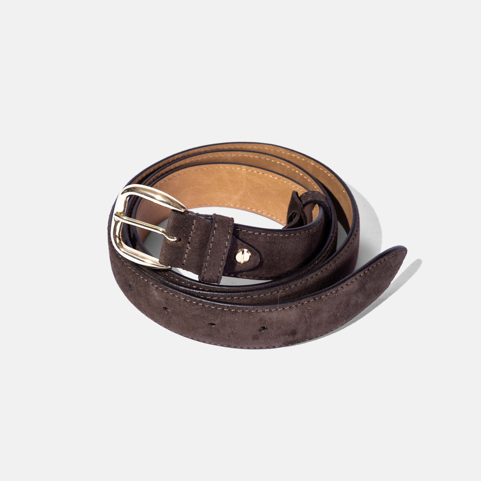 Baron — Belt Brown Suede