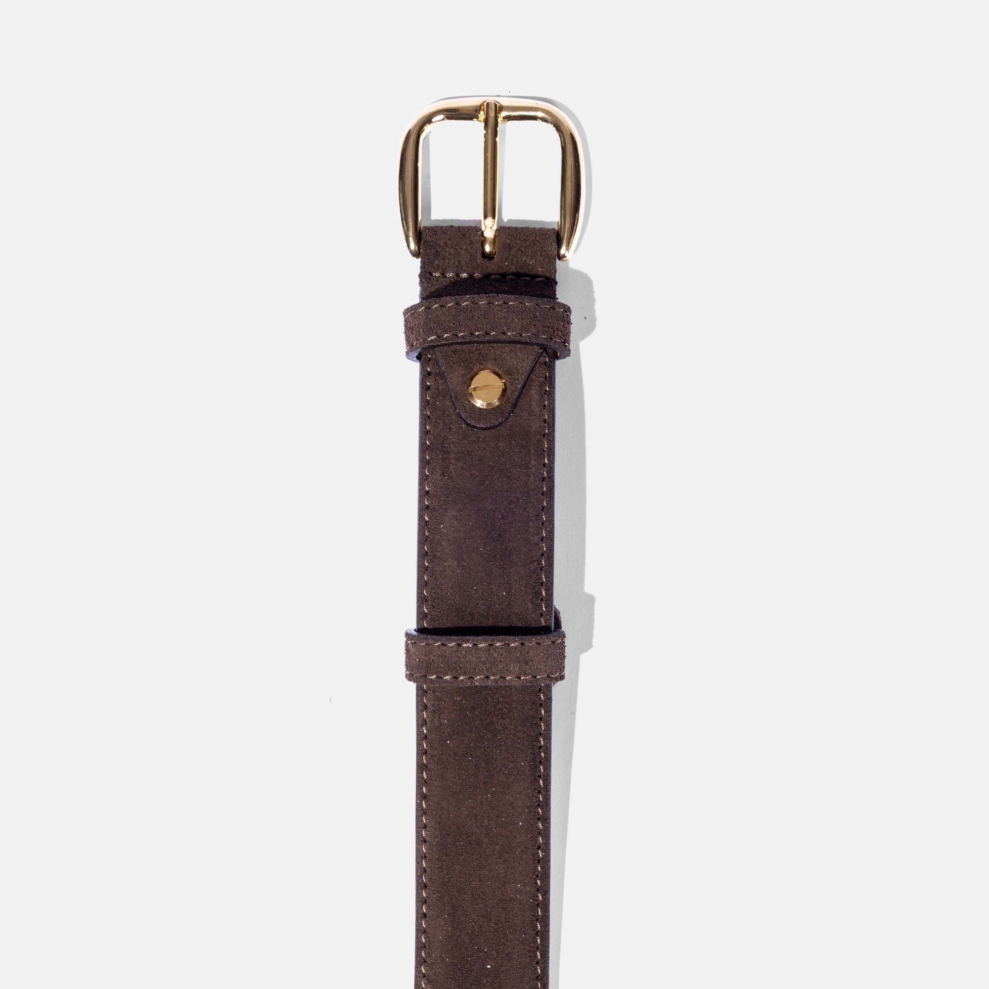 Baron — Belt Brown Suede
