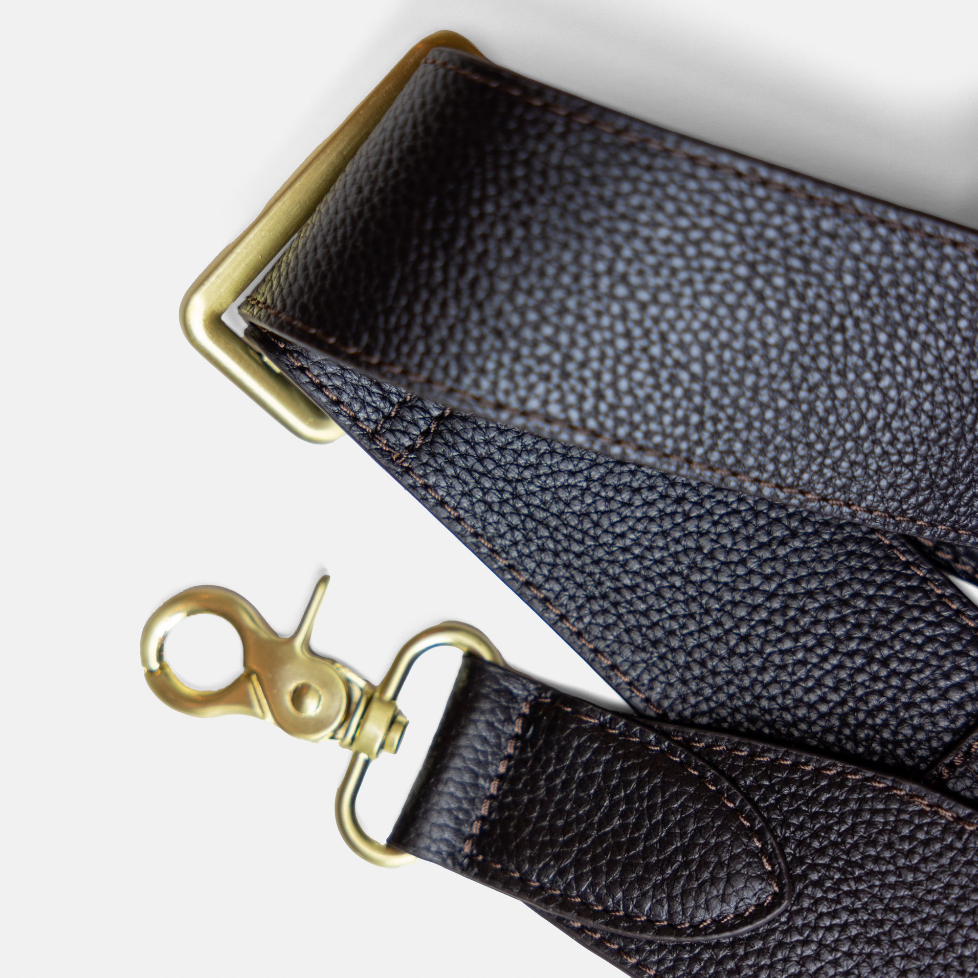 Baron — Shoulder Strap Brown Leather