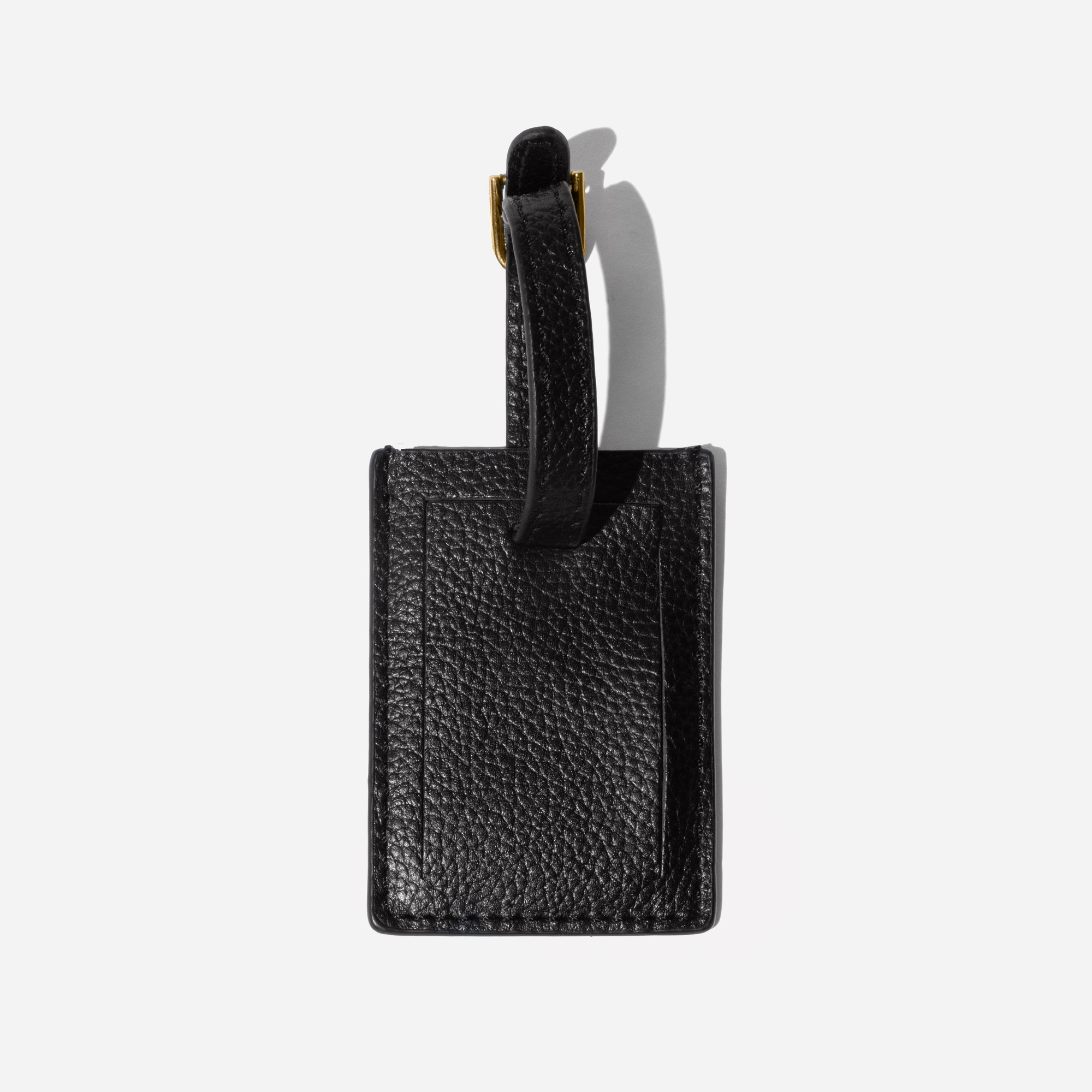 Baron — Luggage Tag Brown Leather