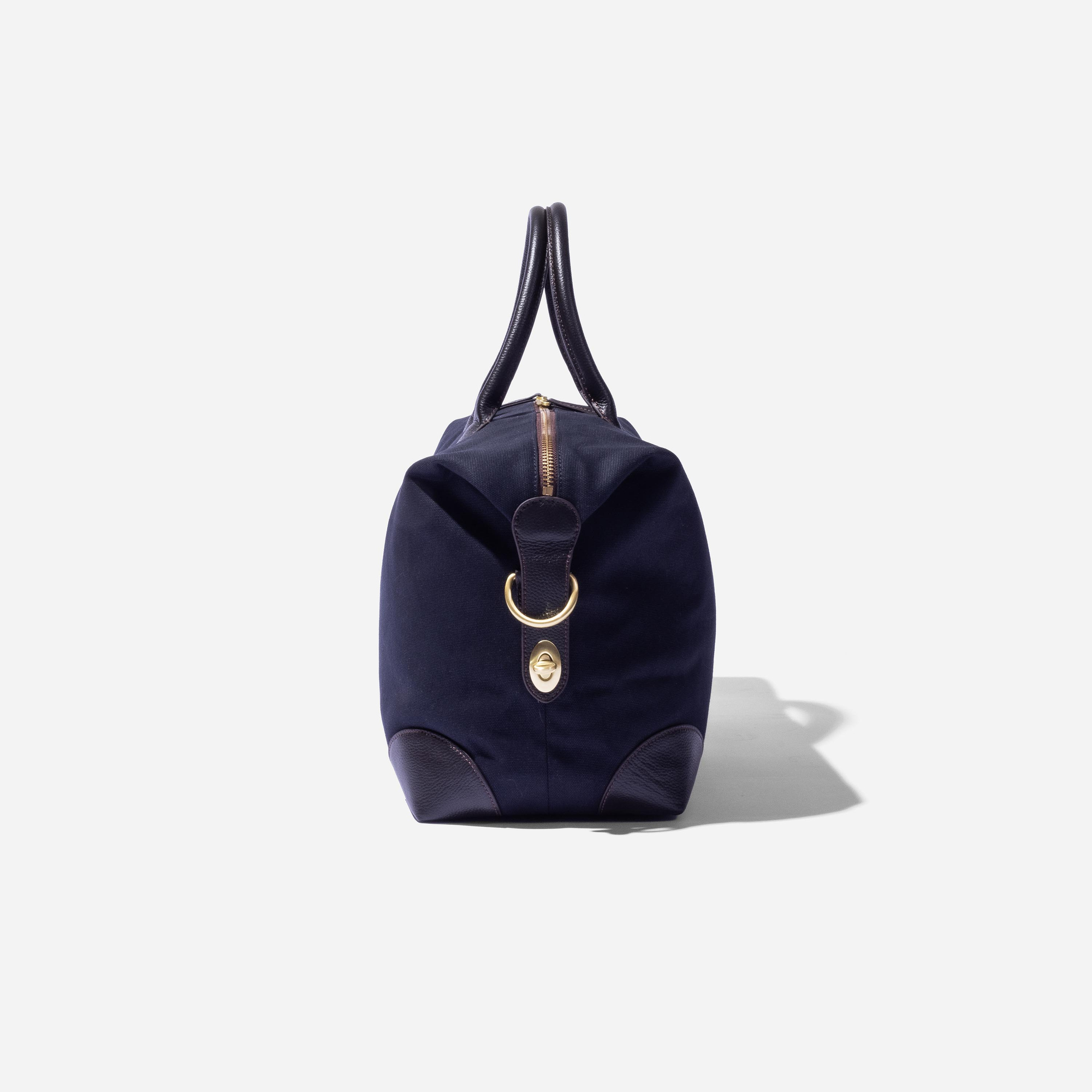 Baron — Small Weekend Bag Blue Canvas