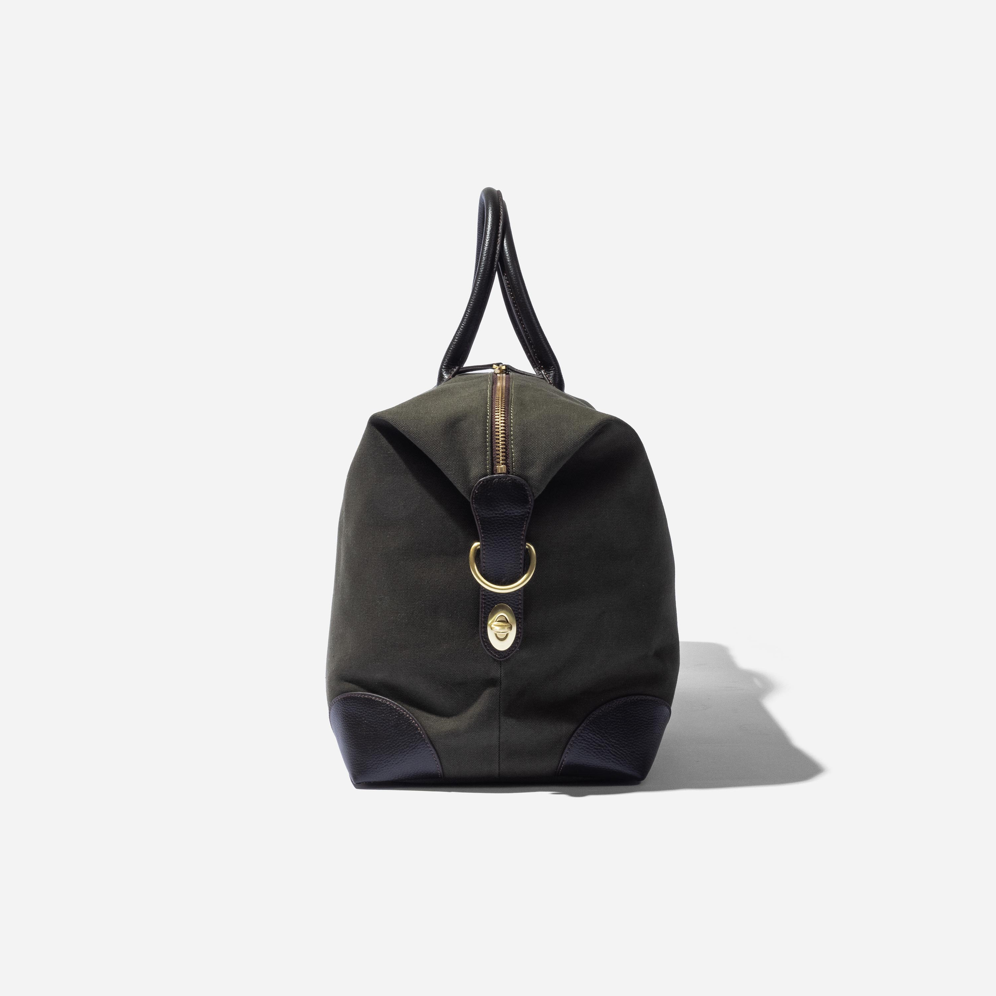 Baron — Weekend Bag Green Canvas