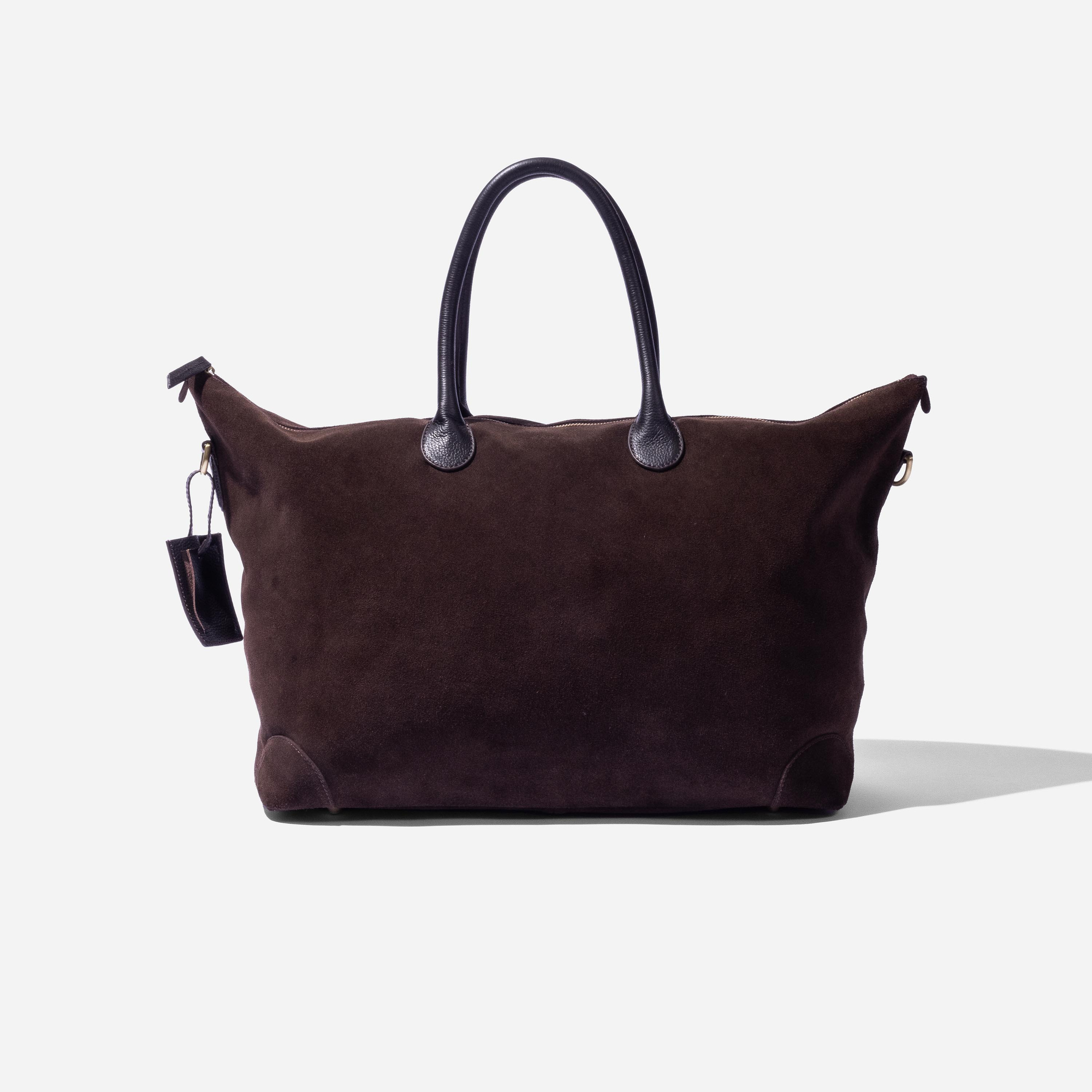 Baron — Weekend Tote Brown Suede