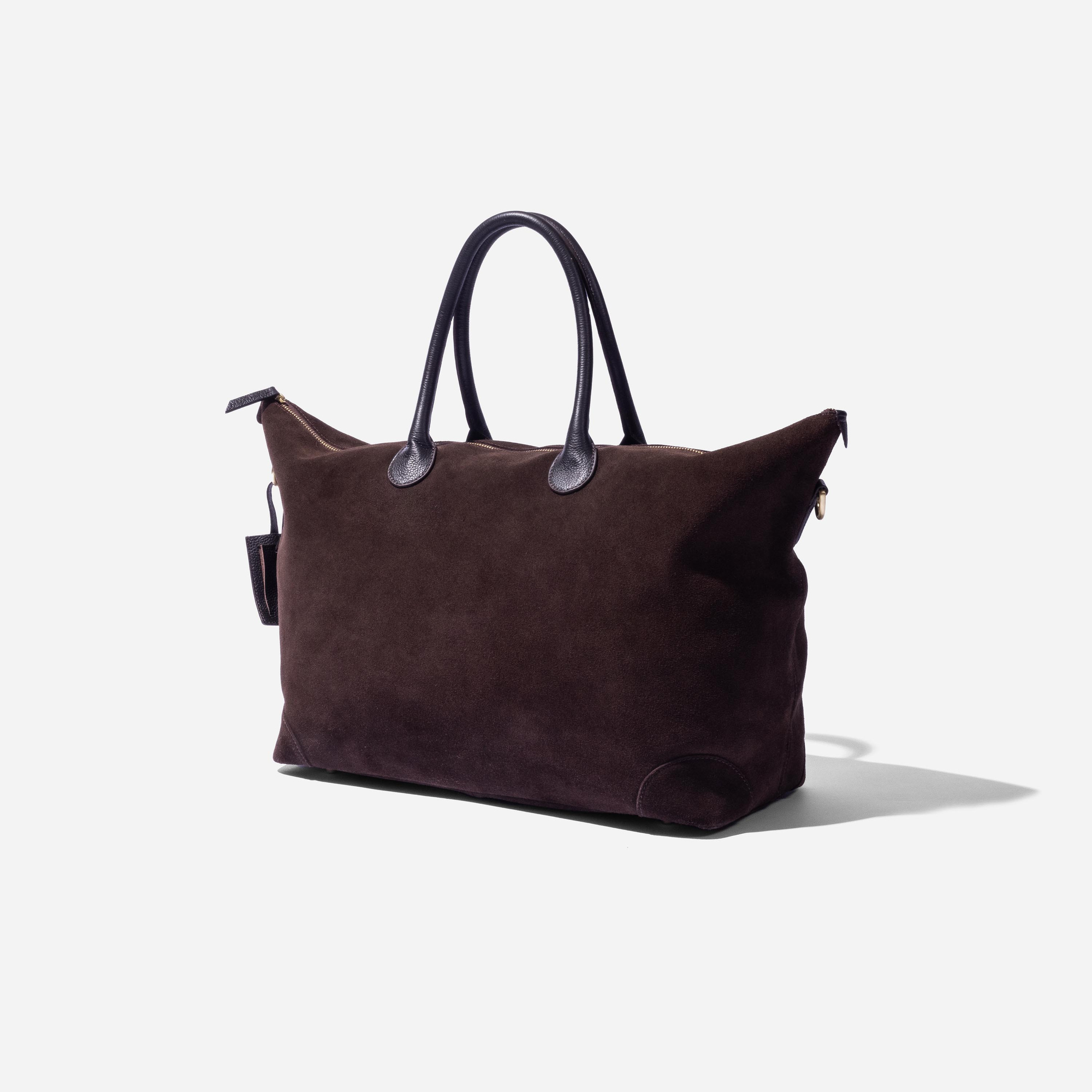 Baron — Weekend Tote Brown Suede