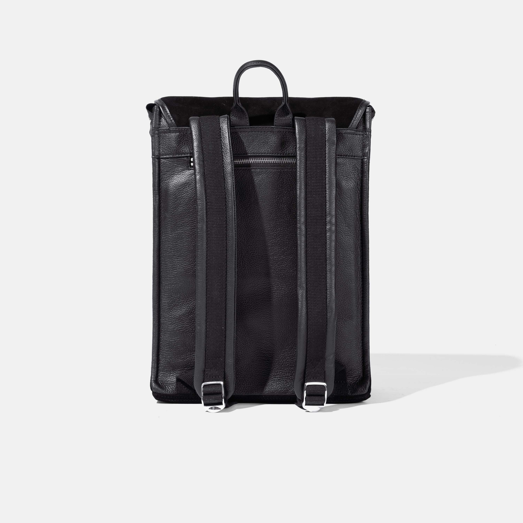 Baron — Backpack Black Suede